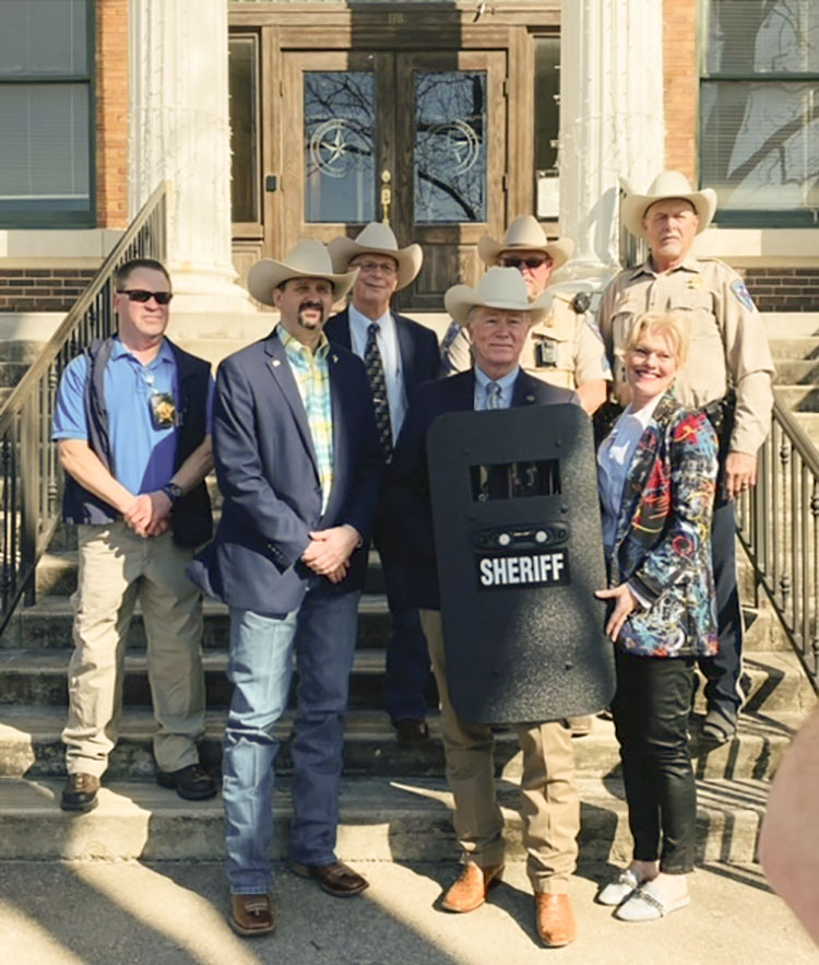 Freestone County: FCSO Receives Rifle Grade Ballistic Shield - The ...